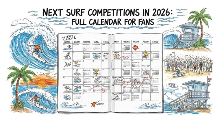 Next Surf Competitions in 2026: Full Calendar & Schedule for Fans